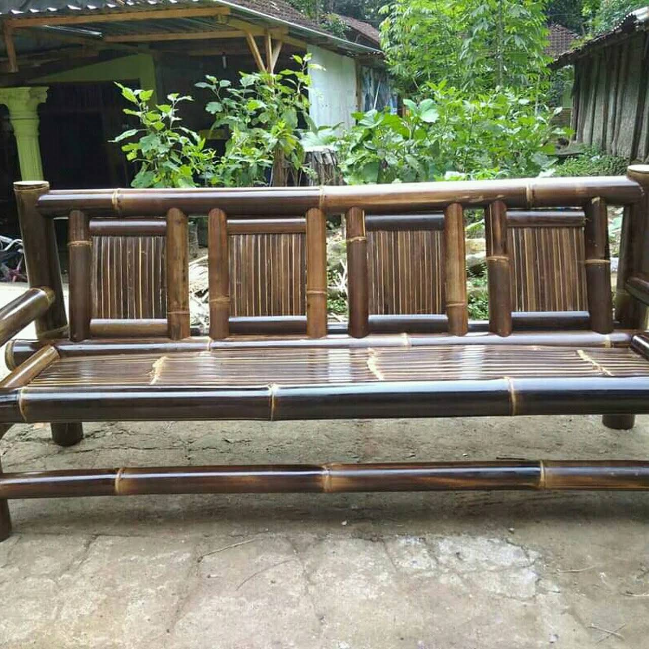 Jual Kursi Bambu Kirim ke Bangkalan: Custom & Ready Stock - Bambu ...